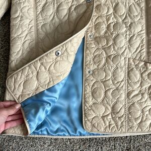Coach | Jackets & Coats | Coach Quilted Puffer Lightweight Jacket ...